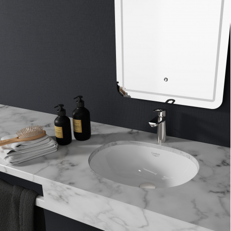 Emplacement vasque sous plan salle de bain - PlaneteBain